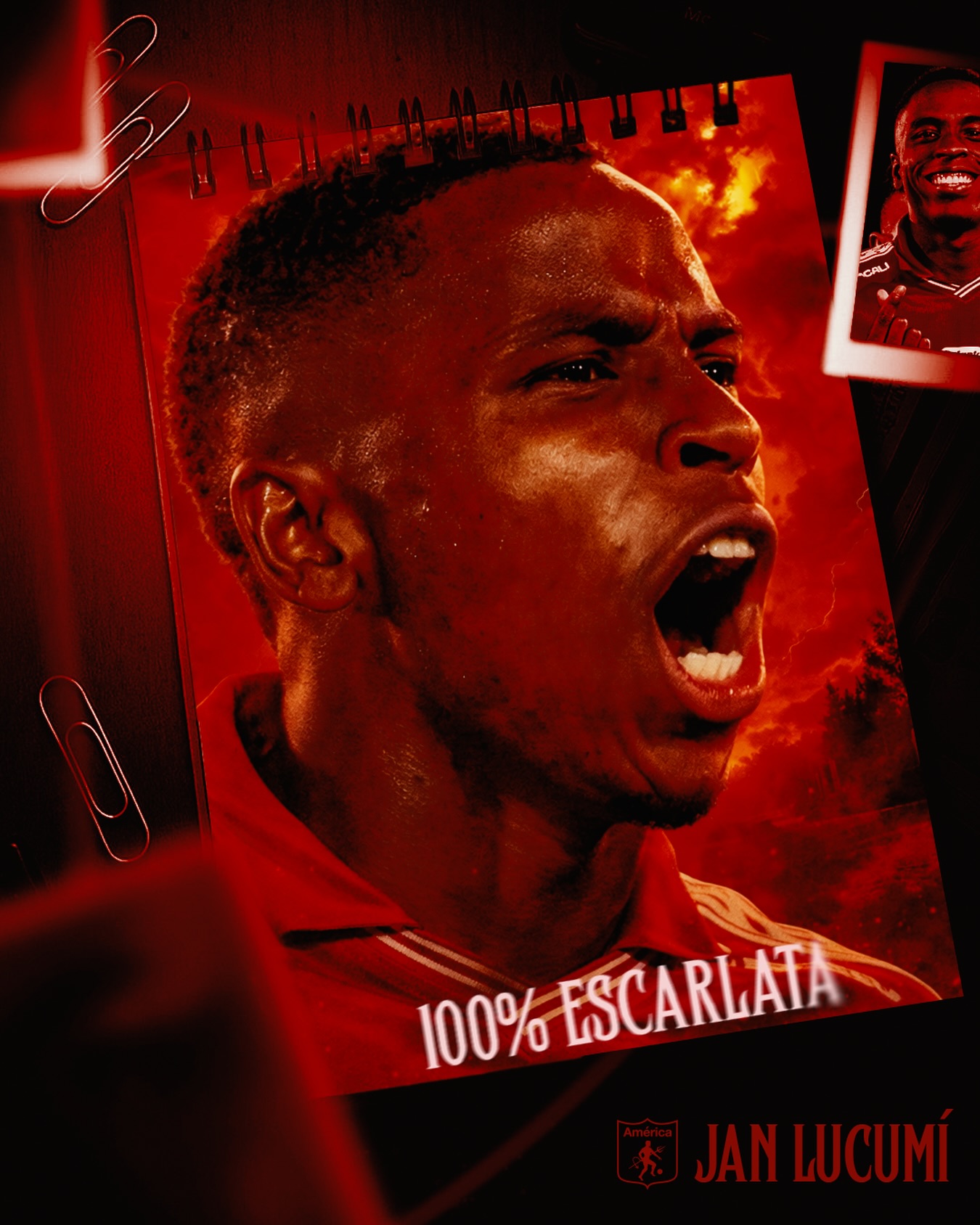 Oficial: Jan Lucumí es 100% de América de Cali